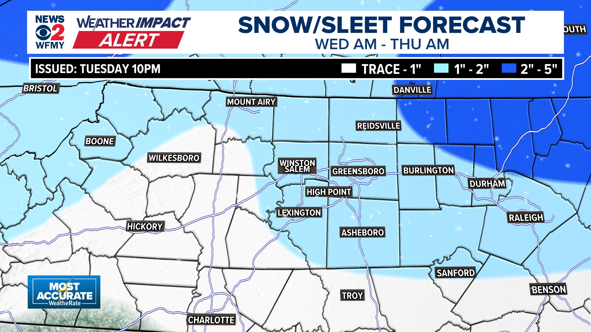 Snow May be Possible in North Carolina Next Week | wfmynews2.com
