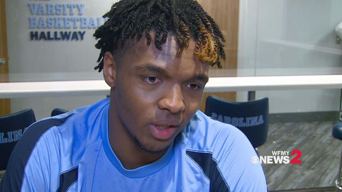 Postgame interview with UNC's Armando Bacot, Harrison Ingram & RJ Davis ...