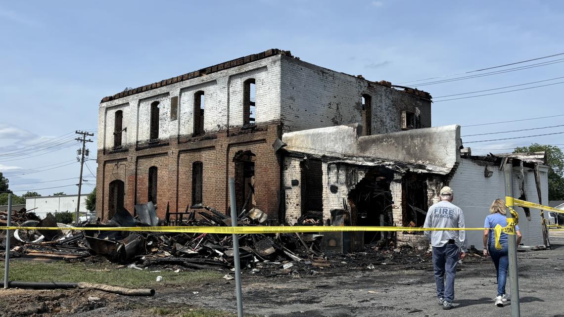 Historic Kernersville building lost to fire | wfmynews2.com