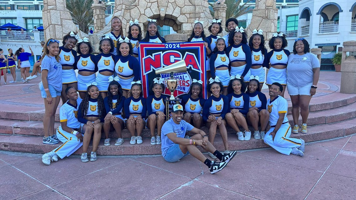 NC A&T cheerleaders bring home national title | wfmynews2.com