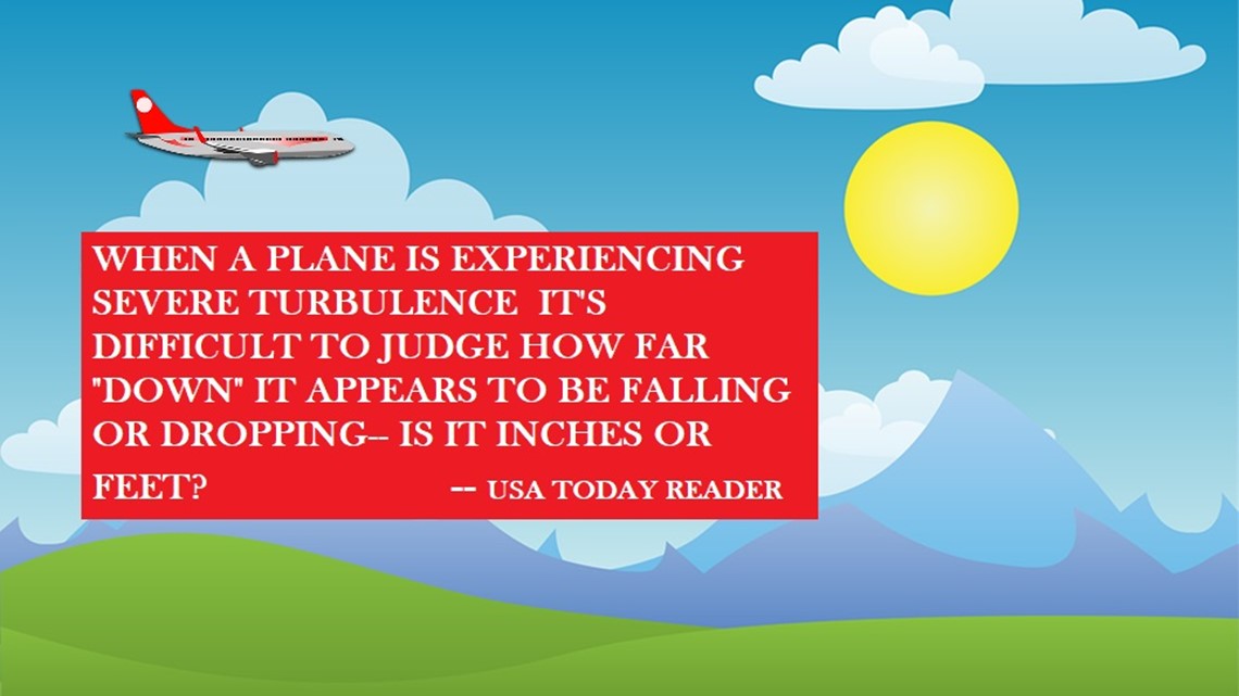 Just How Far Does A Plane Drop During Turbulence? | wfmynews2.com