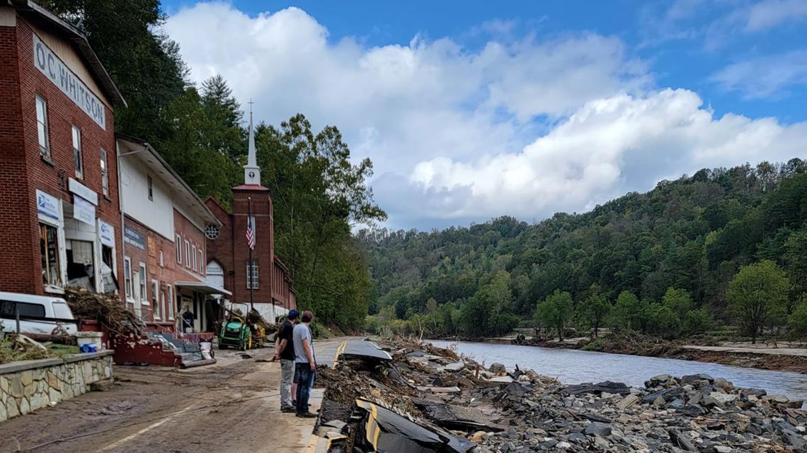 Yancey County is responding to the aftermath of Helene | wfmynews2.com