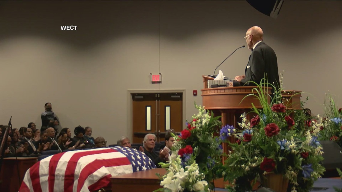 Greensboro Four member Joseph McNeil laid to rest in Wilmington | wfmynews2.com