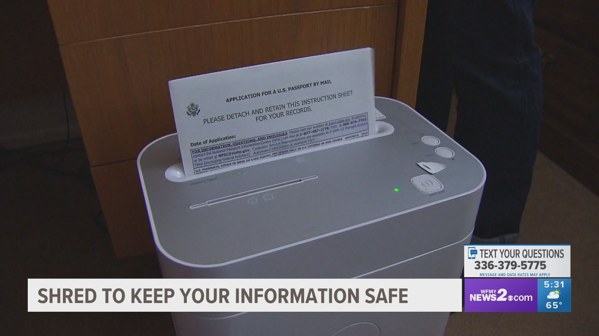 Shred your personal information to stay protected from scammers ...
