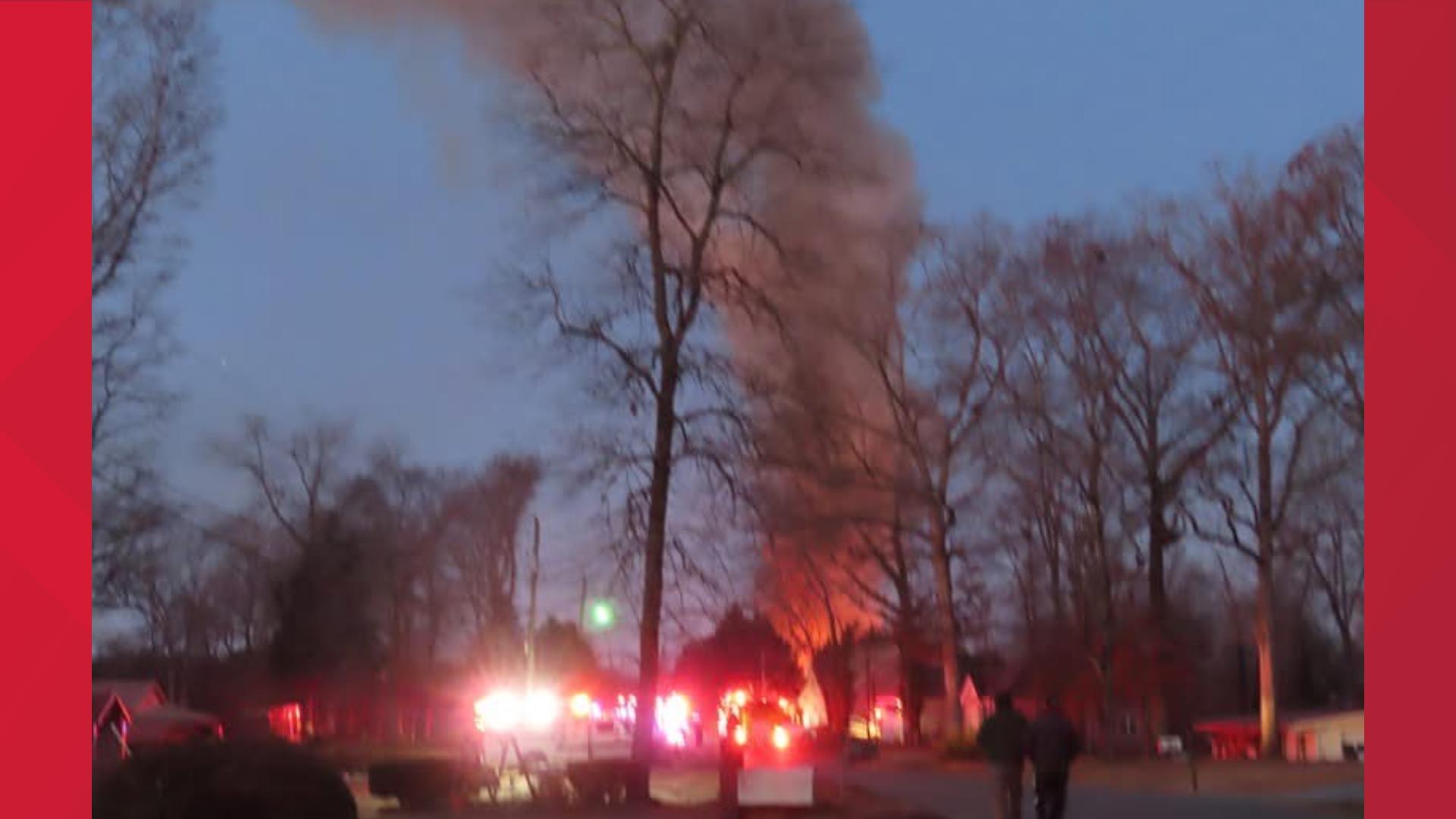 Neighbors save Graham woman from house fire; home declared total loss ...