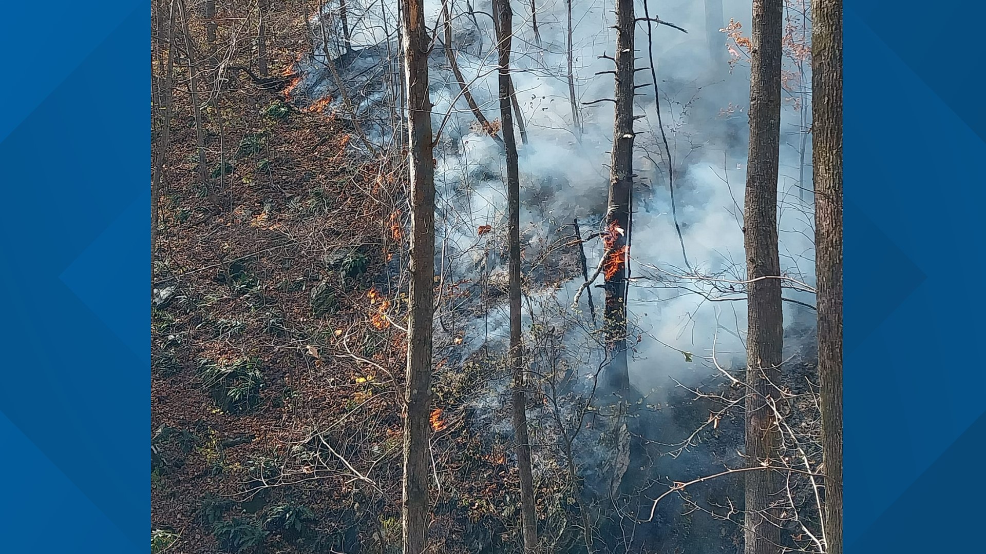 Fire crews battling wildfire in Patrick County, VA | wfmynews2.com