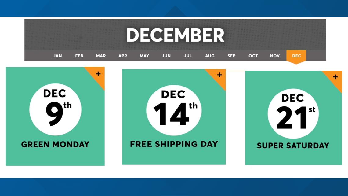 Best shopping days left in December: In-store, online & shipping ...