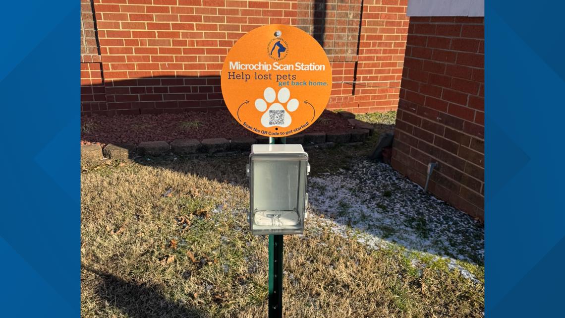 New pet microchip scan stations | Alamance County, NC | wfmynews2.com