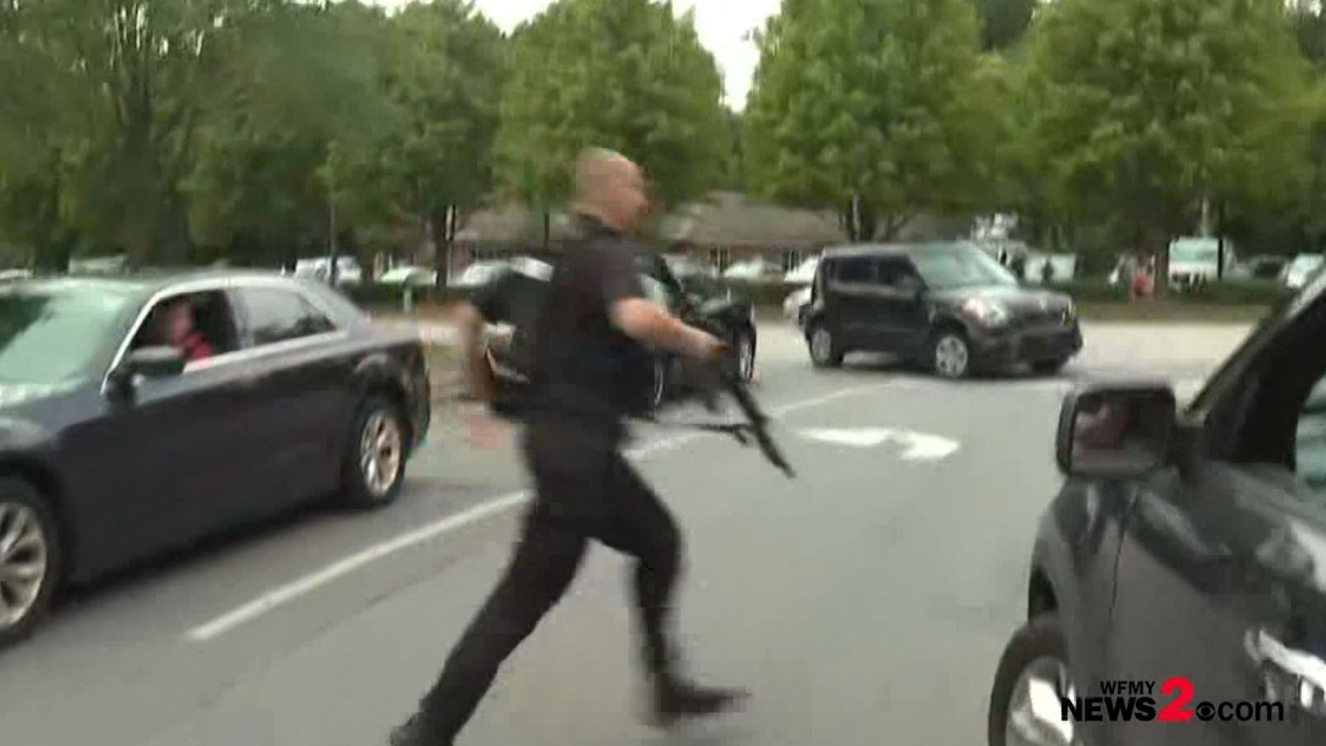 PHOTOS | Disturbance at Harris Teeter as parents wait to pick up their ...