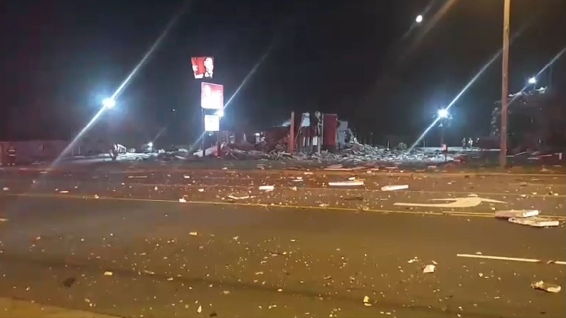 Explosion destroys NC Kentucky Fried Chicken restaurant | wfmynews2.com