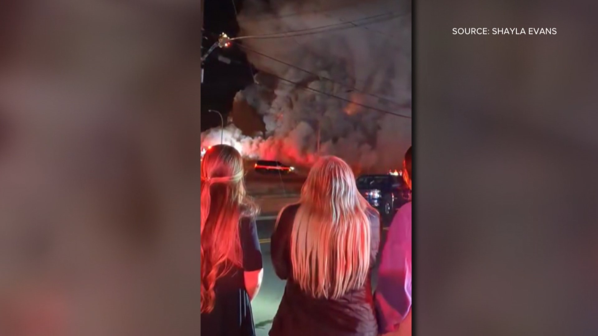 Massive three-alarm fire in Graham | wfmynews2.com