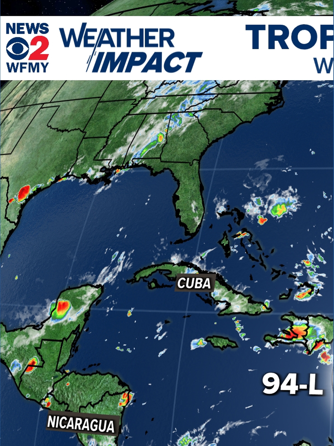 Two tropical storms may form in Atlantic by weekend | wfmynews2.com