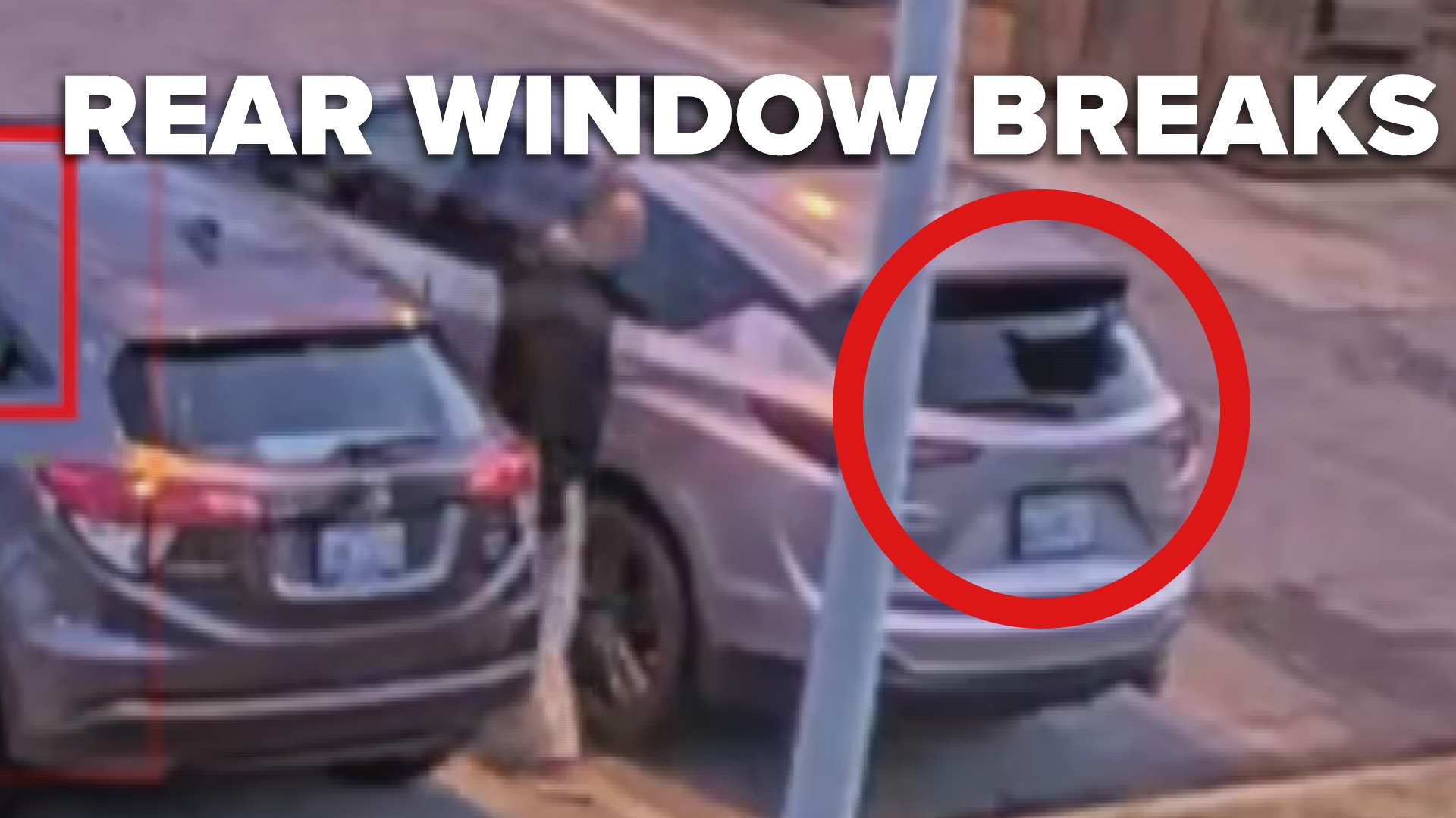 Rear window shatters on Acura RDX when driver shuts passenger door ...