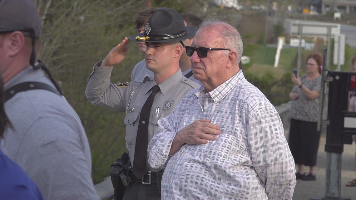 Procession held for fallen Lexington firefighter | wfmynews2.com