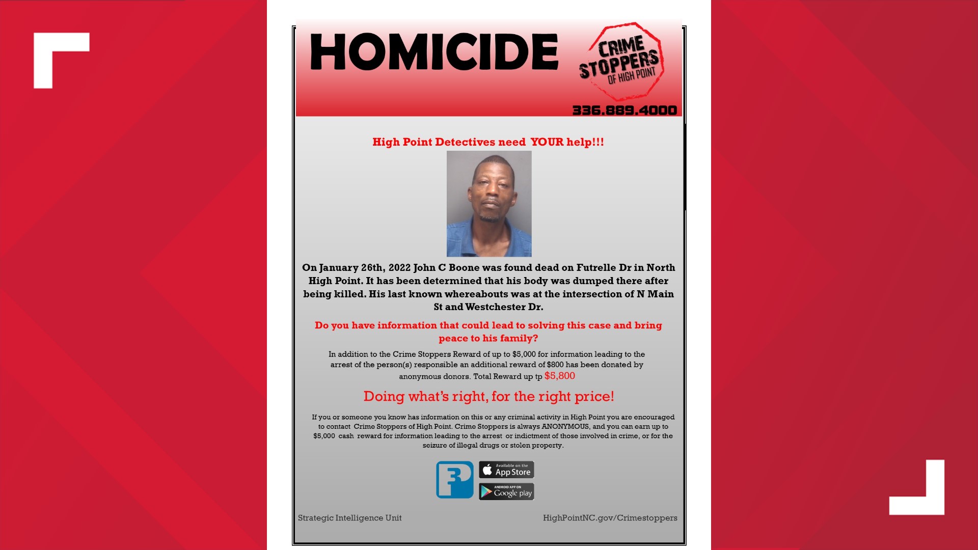 John Boone was shot and killed two years ago, still no answers ...