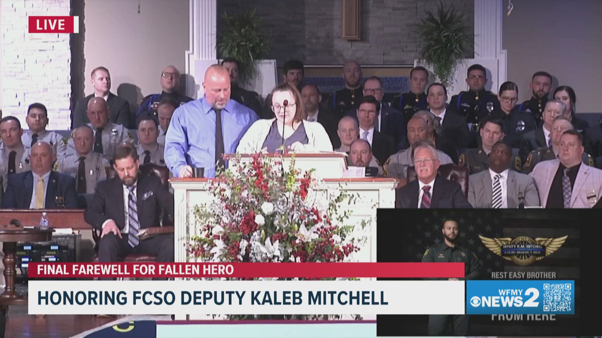 Fallen Forsyth County Sheriff's Deputy Kaleb Mitchell honored by family ...