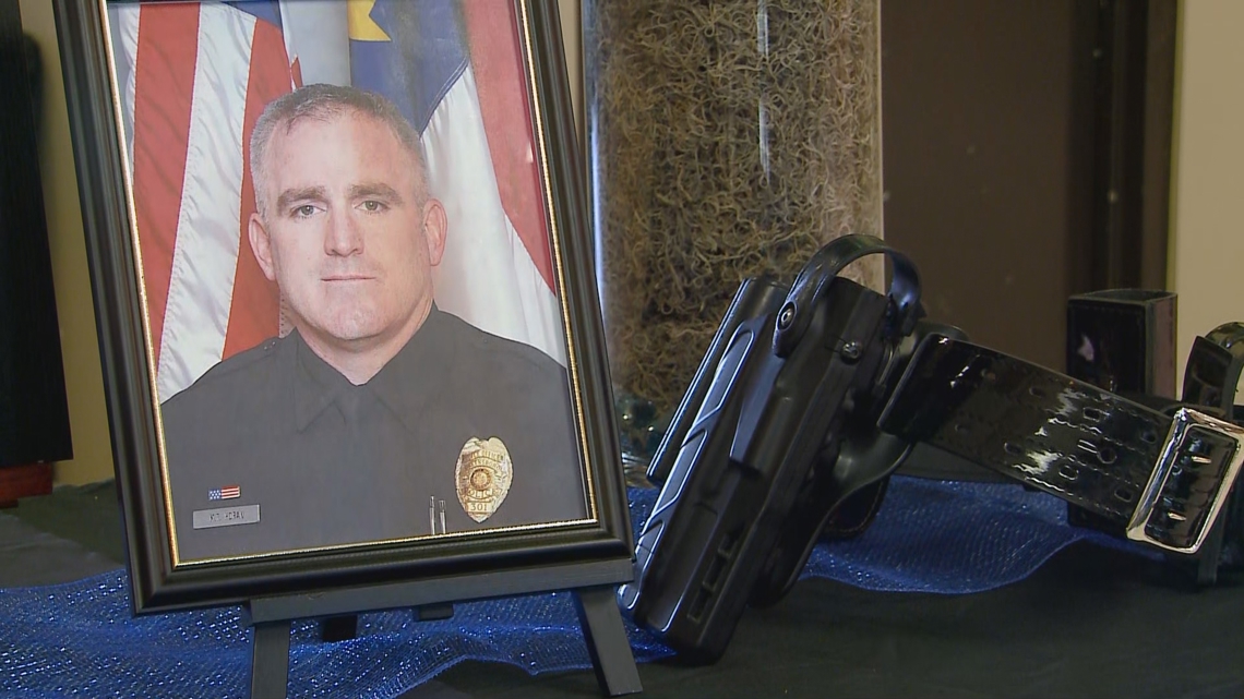 U.S. Coast Guard honors Greensboro police officer Michael Horan ...