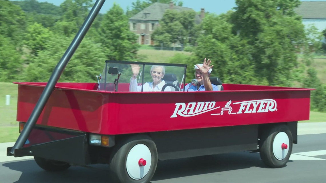 Drivable red wagon is up for sale | wfmynews2.com