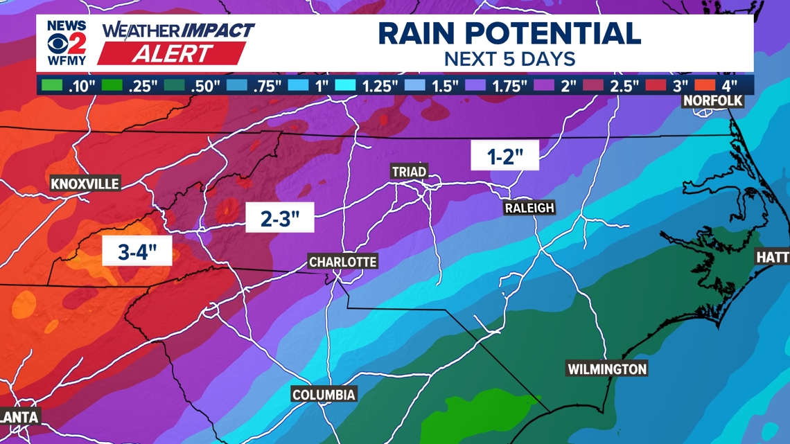 Icy mix and cold rain heading to North Carolina for Tuesday and ...