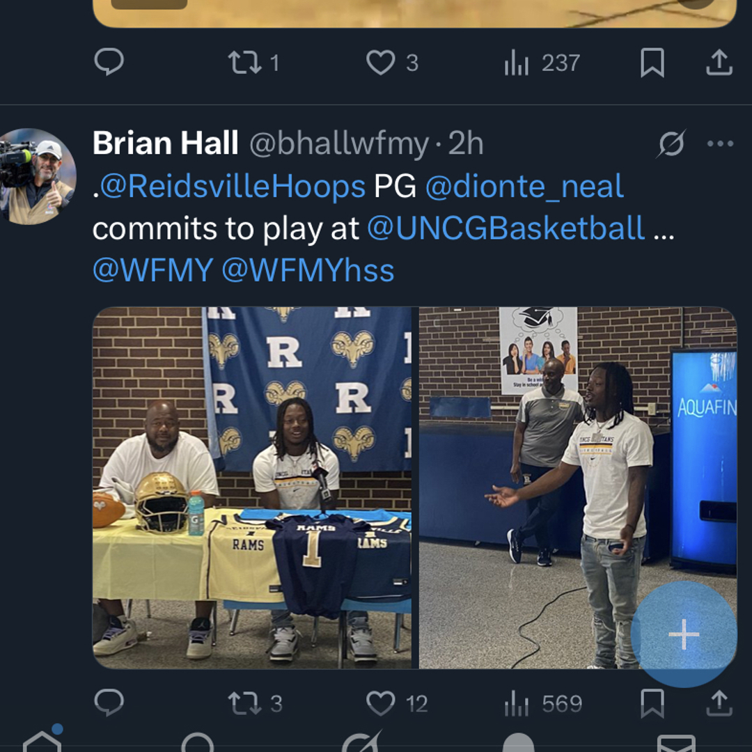 Dionte Neal commits to UNC Greensboro for basketball | wfmynews2.com