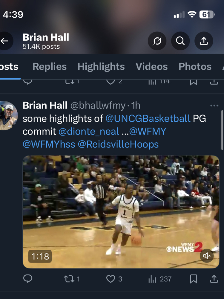 Dionte Neal commits to UNC Greensboro for basketball | wfmynews2.com