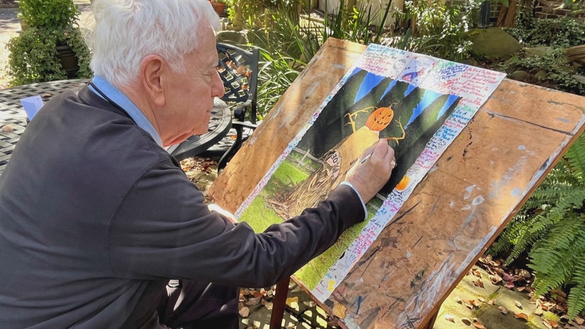 Lexington artist Bob Timberlake shares his creative process | wfmynews2.com