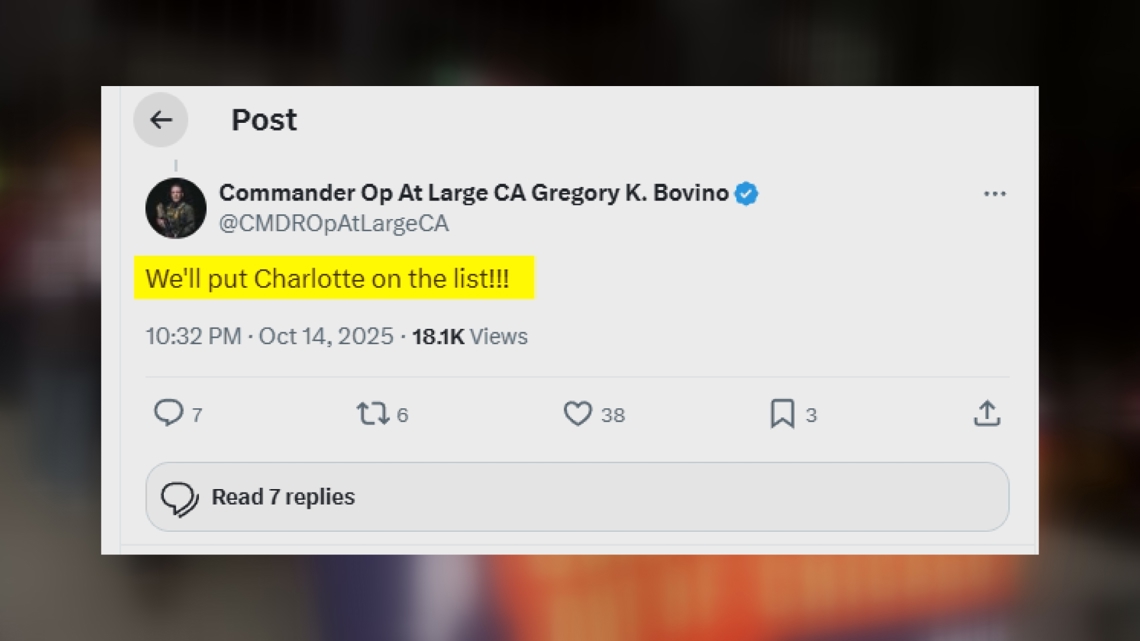 Does the border patrol operation in Charlotte have Triad connections ...