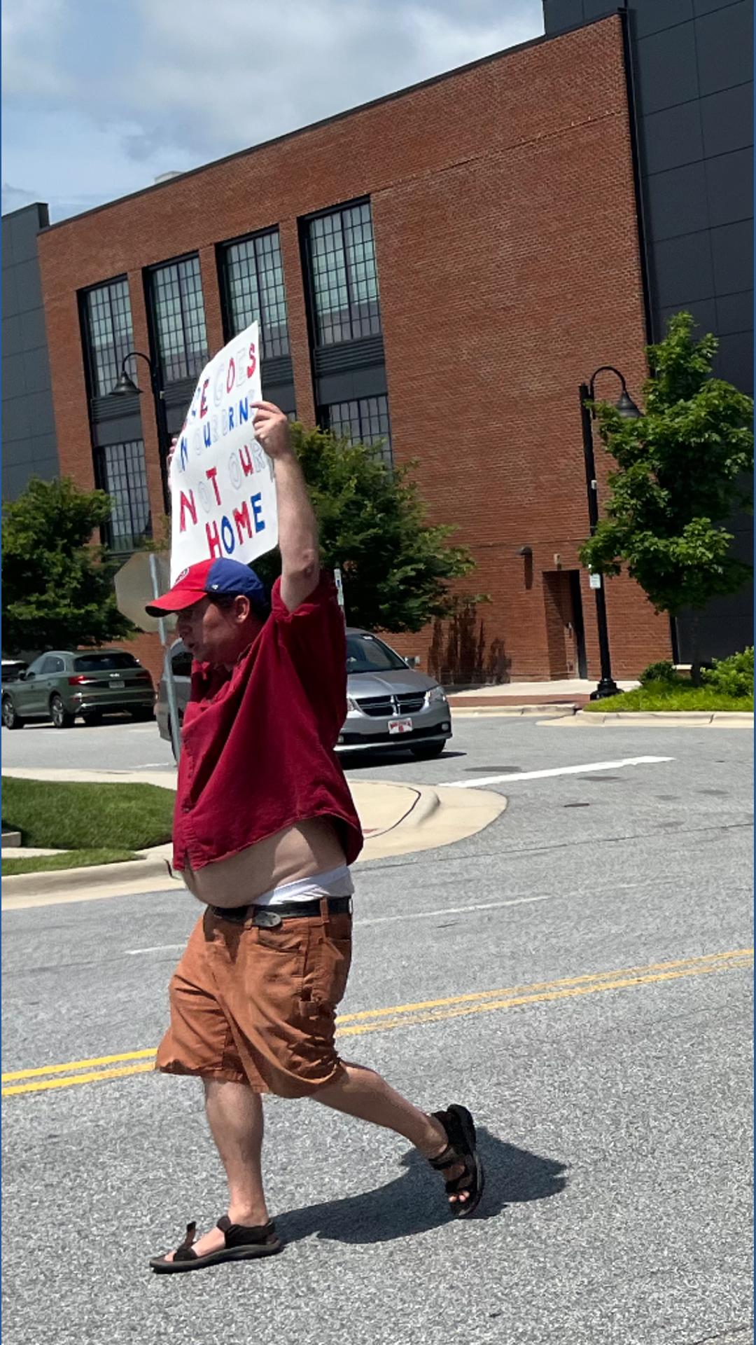 "No Kings" protest in High Point, NC | wfmynews2.com