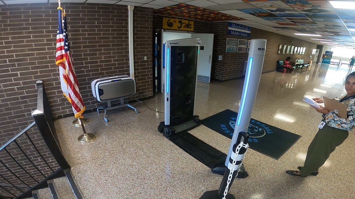Guilford County Schools installs body scanners at middle schools ...