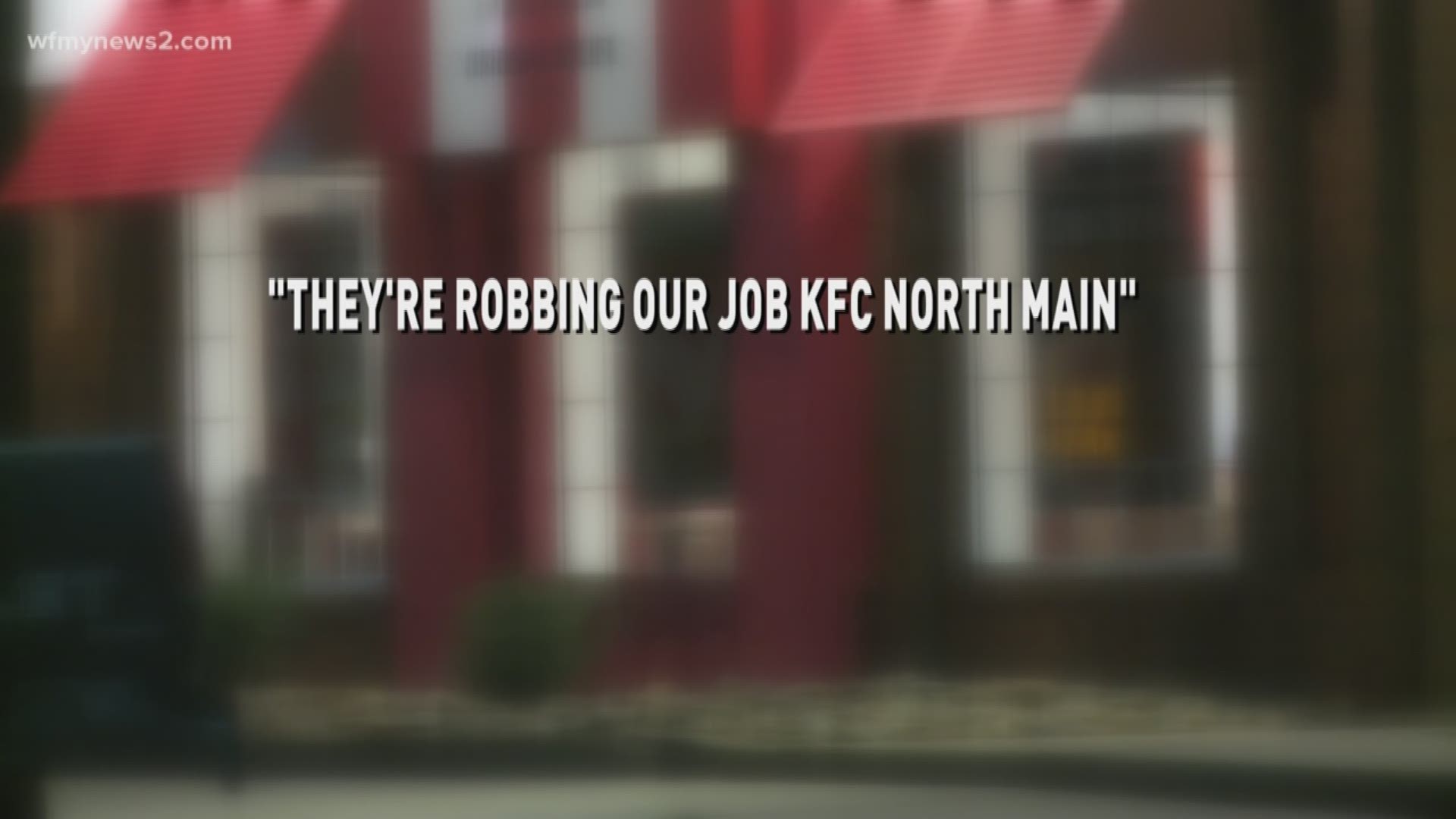 Suspects Rob KFC, Shoot at Witness in Parking Lot and Lead High Point ...
