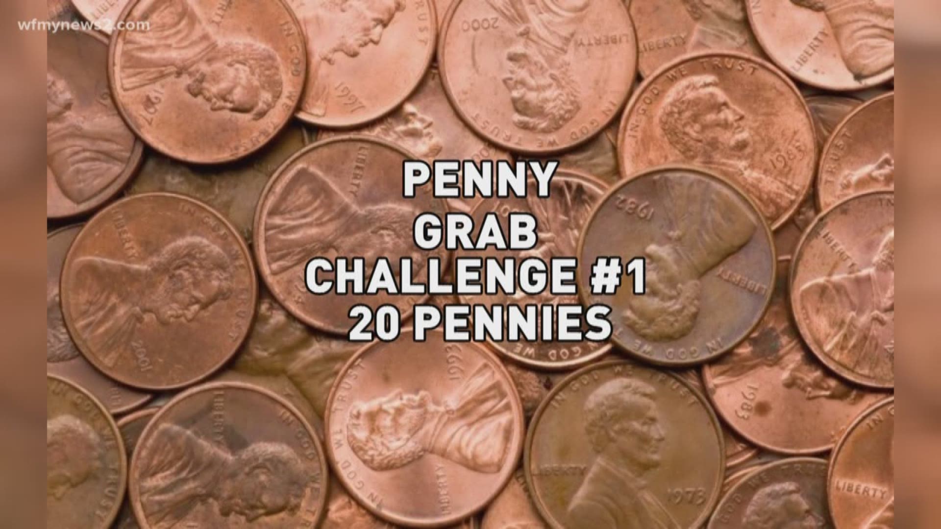 WFMY News 2 Penny Grab Challenge: Kevin Kennedy vs Eric Chilton ...