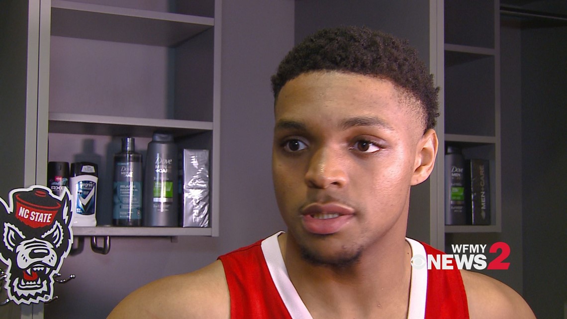 Postgame interview with NC State's Casey Morsell after win over ...