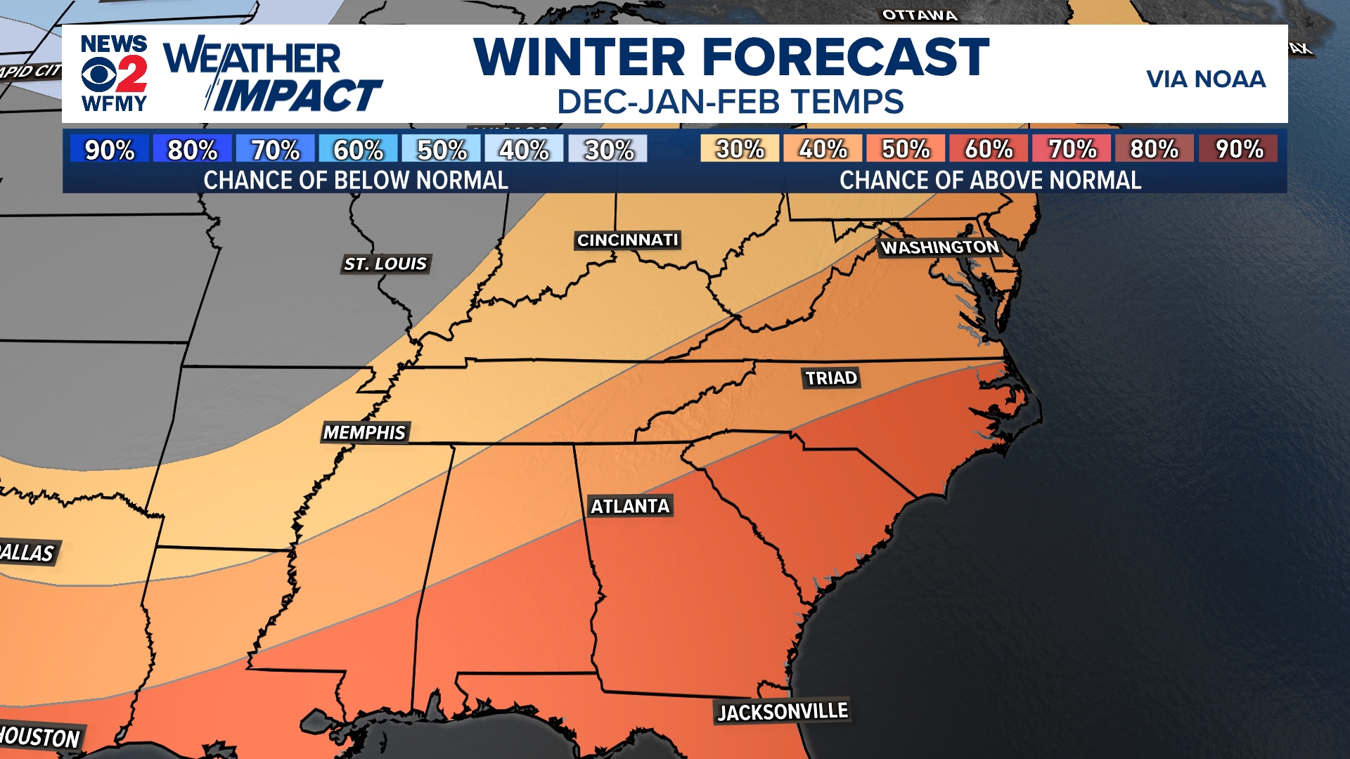 What will this winter be like? NOAA Releases their forecast | wfmynews2.com