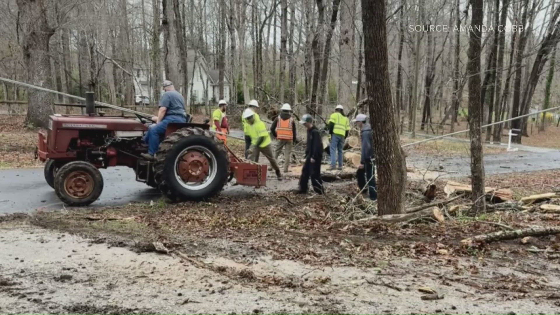 Strong winds bring scattered power outages across the Triad; crews ...