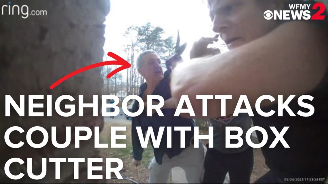 Greensboro man attacks neighbors with box cutter | wfmynews2.com