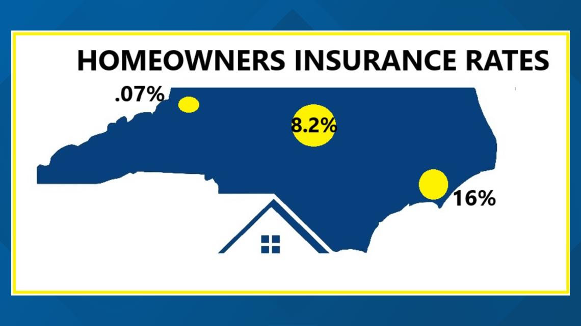 NC Homeowners Insurance Rates go up in 2025 and 2026 | wfmynews2.com