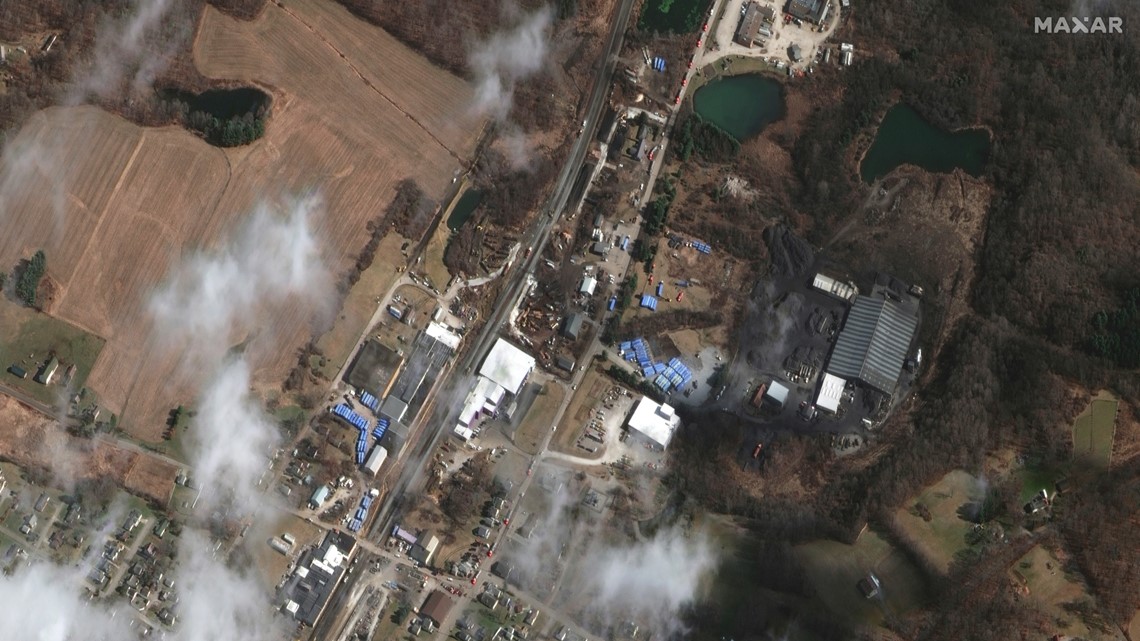 When did the train derailment happen in East Palestine, Ohio ...