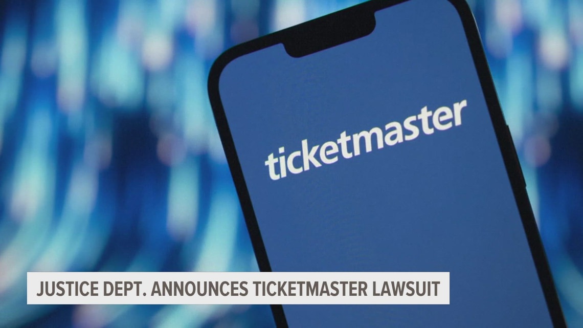 DOJ sues Live Nation and Ticketmaster over alleged monopoly | wfmynews2.com