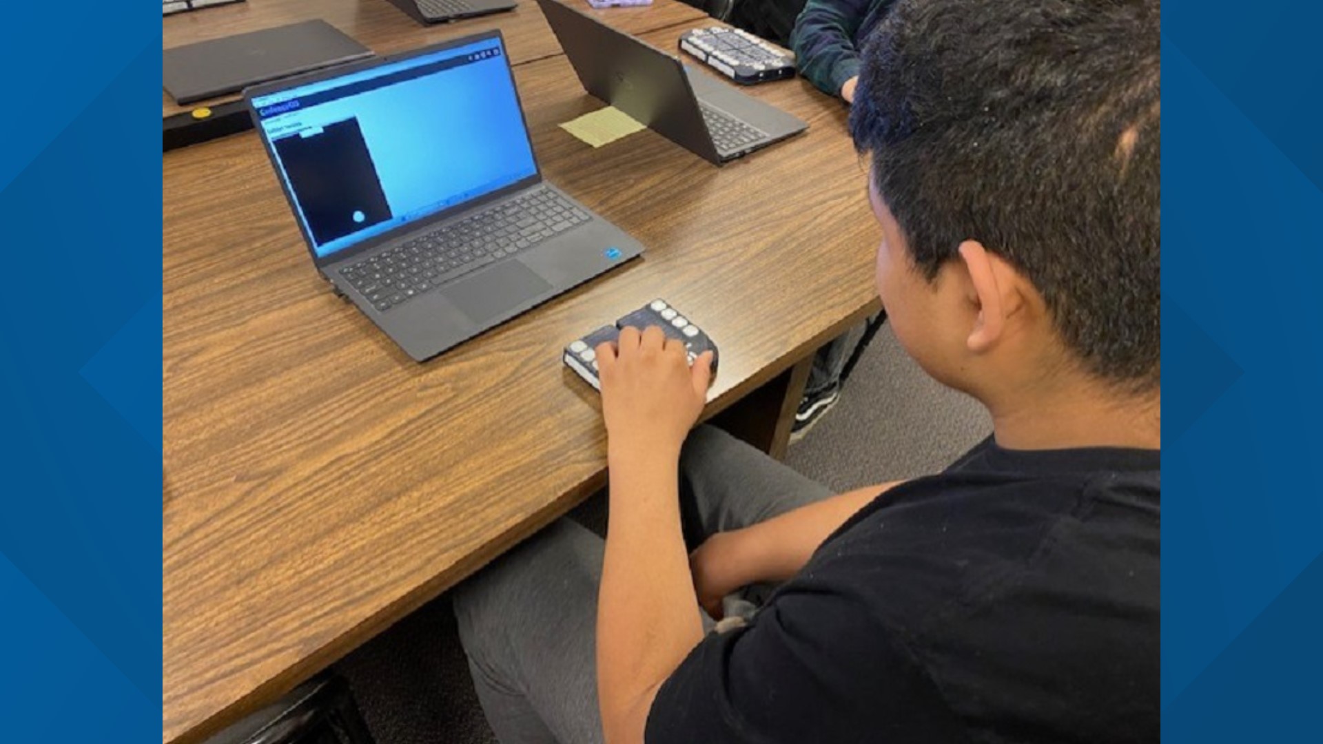 Blind, visually impaired students experience total solar eclipse ...