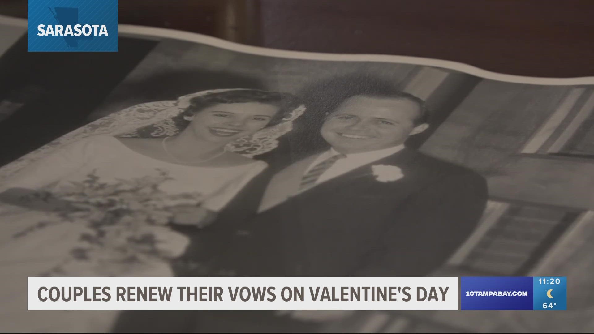 Sarasota senior living facility renews vows on Valentine's Day ...