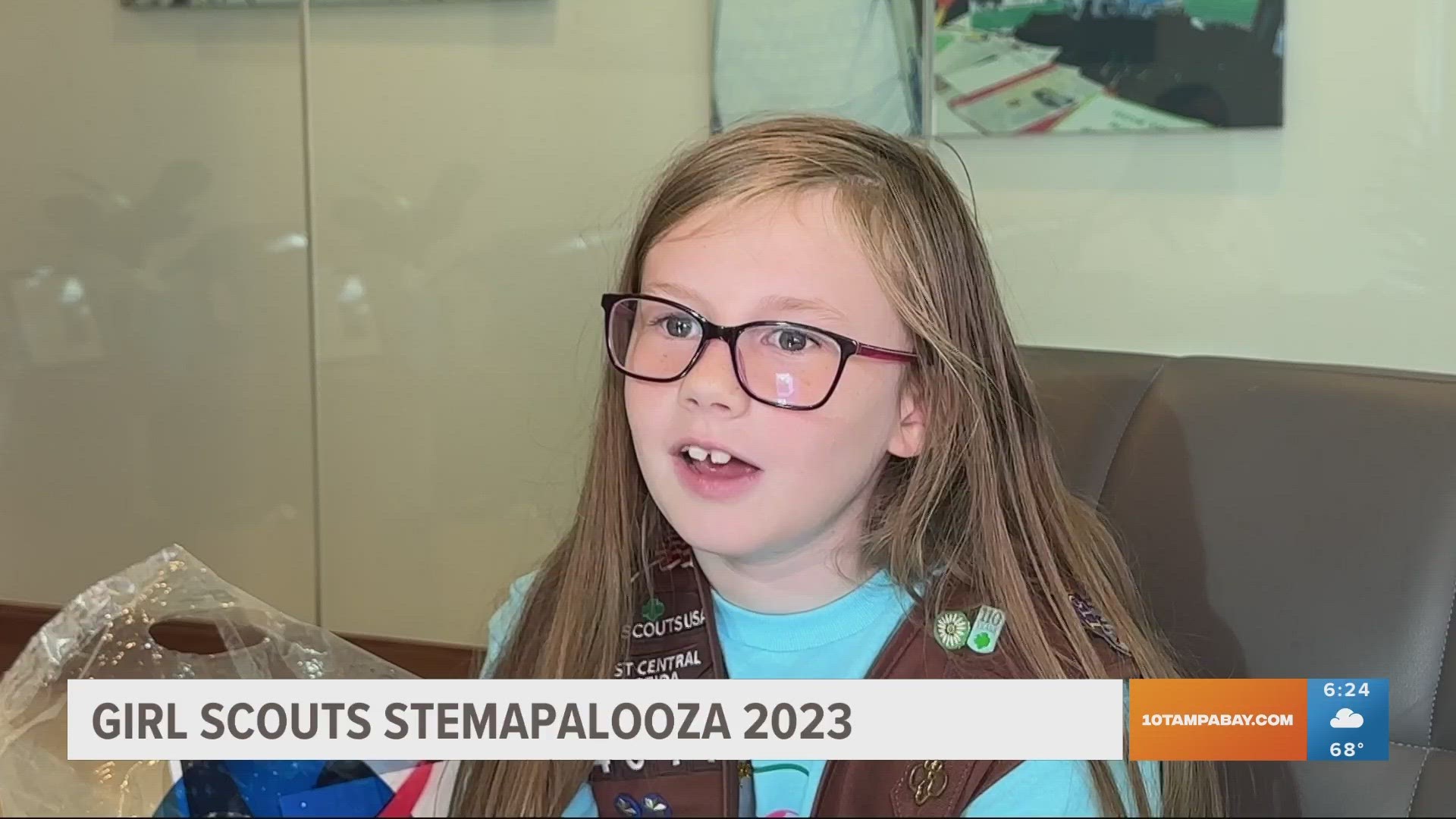 Tampa Bay Girl Scout wins badge from outer space | wfmynews2.com