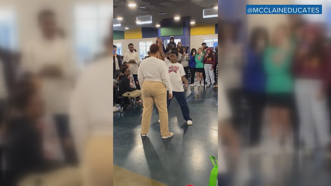 Dance battle between Florida student and teacher goes viral ...
