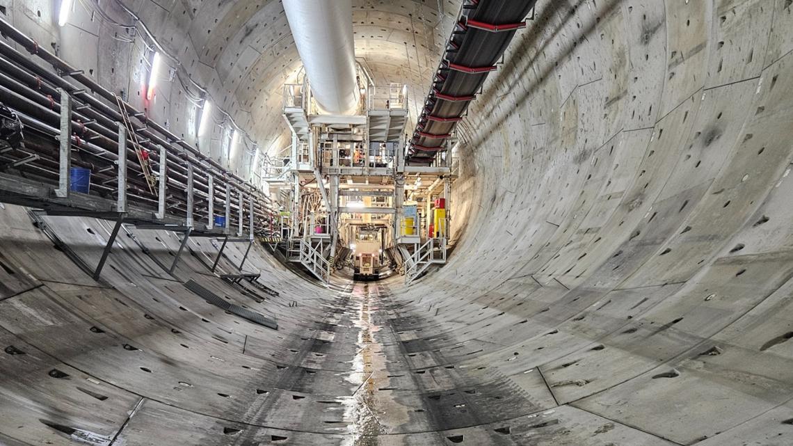 Chesapeake Bay Bridge-Tunnel expansion: Tunnel boring finishes ...