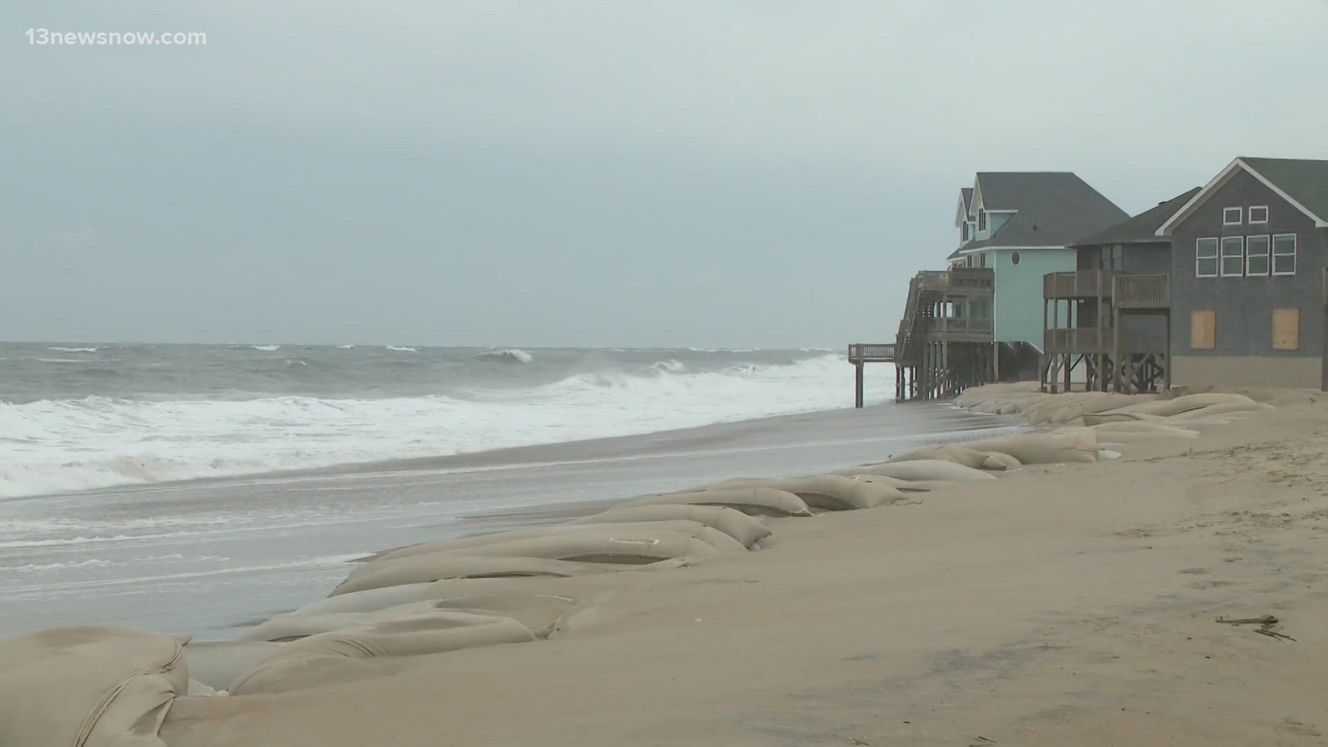 Hatteras Island residents brave closed stretch of NC 12 to shelter in ...