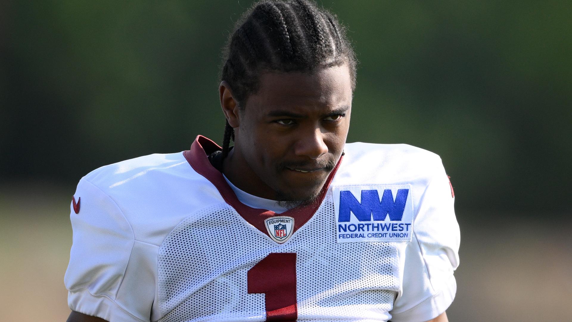 Eagles acquire wide receiver Jahan Dotson from NFC East rival ...