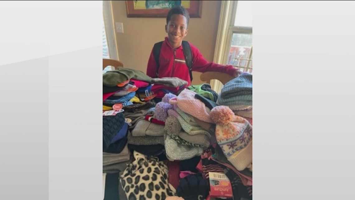 Winter clothing drive collects donations for kids in need | wfmynews2.com
