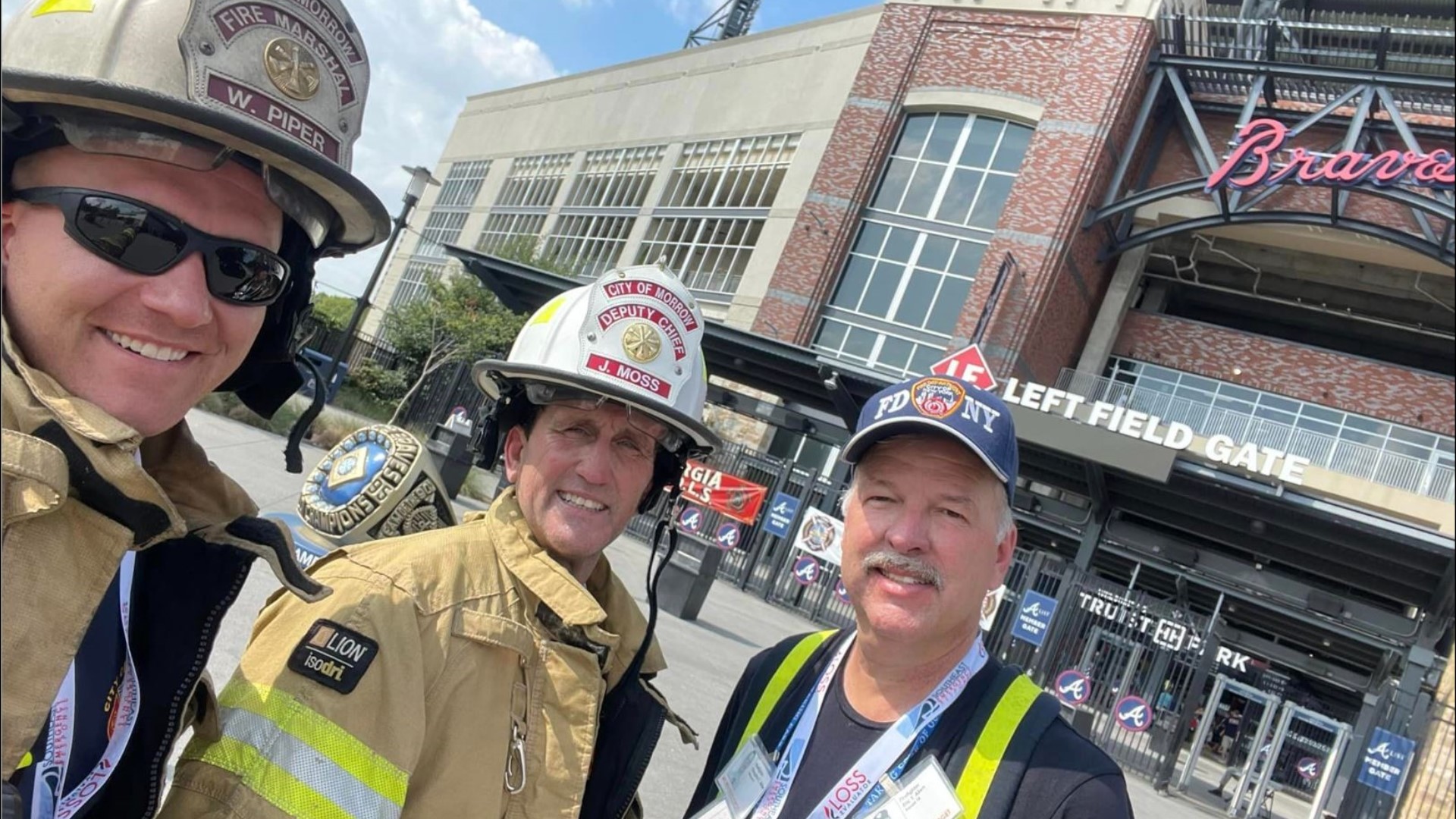 Georgia firefighters honor 9/11 victims stair climb Truist Park ...