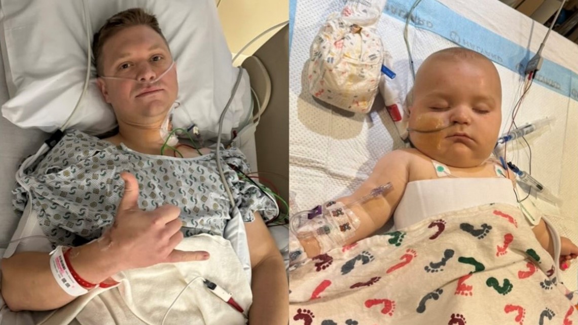 Dad gifts baby with kidney transplant | wfmynews2.com